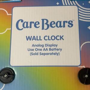 Care Bears | Wall Decor | Care Bears Grumpy Bear Wall Clock Blue Analog ...